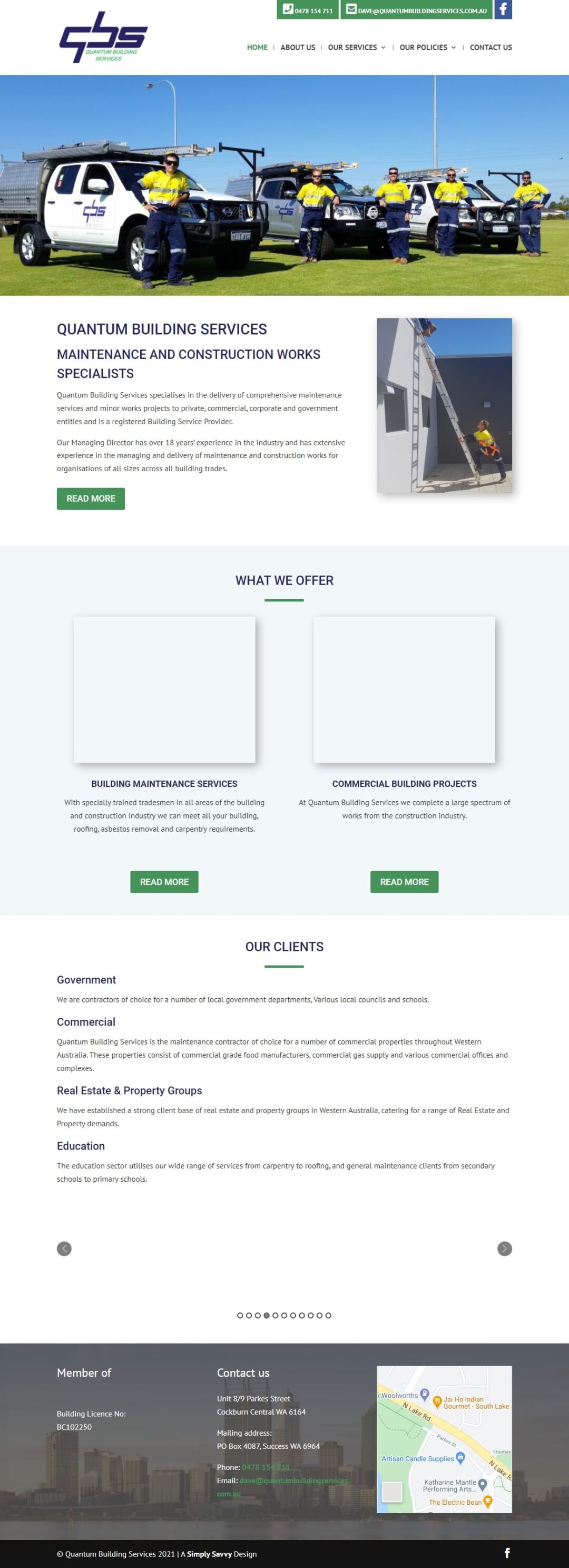 Quantum Building - Simply Savvy Web